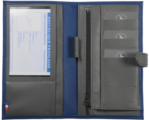 Beau Porte-Chéquier Et Porte-Carte De Crédit Pour Femme Et Homme